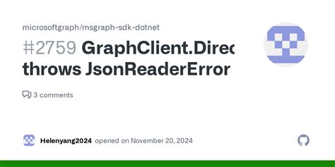 Graphclientdirectoryobjectsgetbyids Throws Jsonreadererror · Issue 2759 · Microsoftgraph