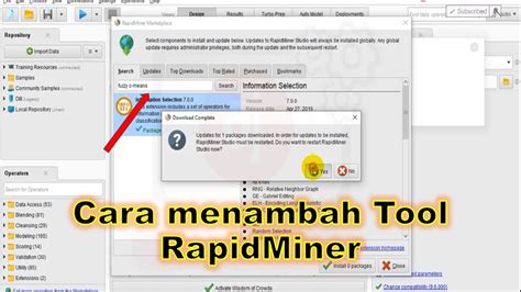 Cara Menambah Fitur Atau Tool Di Rapidminertutorial Jinan Youtube