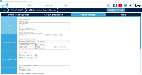 STM 筆記 控制按鍵讓LED燈閃爍