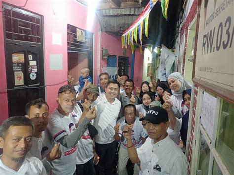 Silaturahmi Dengan Warga Kelurahan Manggarai Bacaleg Perindo Diska