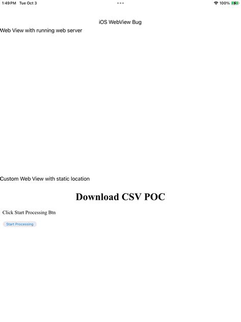Xamarinforms Running Web Server Does Not Work In Xamarinios In Ios