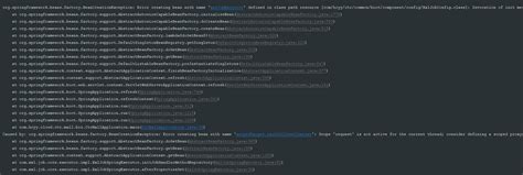 Scope Request Is Not Active For The Current Thread · Issue 1381