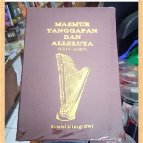 Jual BUKU MAZMUR TANGGAPAN DAN ALLELUYA EDISI REVISI Shopee Indonesia