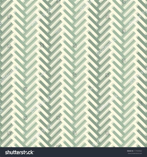 Herringbone Print Background Seamless Pattern Vector Stock Vector