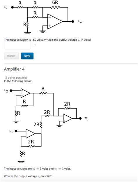 Solved The Input Voltage Vi Is 30 Volts What Is The