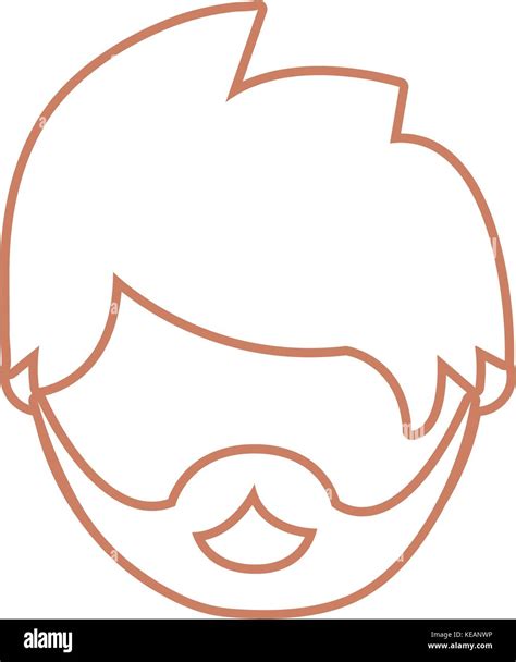 Man Face Vector Illustration Stock Vector Image And Art Alamy