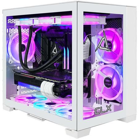 Clx Scarab Liquid Cooled Gaming R7 7800x3d 32gb Ram 2tb Ssd Rtx