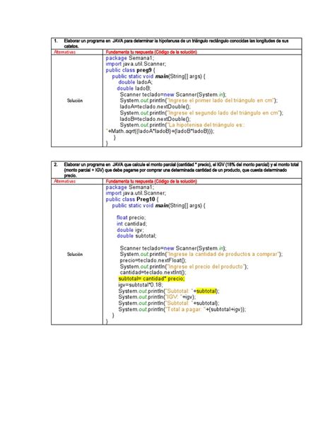 Clase De Sentencias Condicionales Y Selectivas Java Pdf