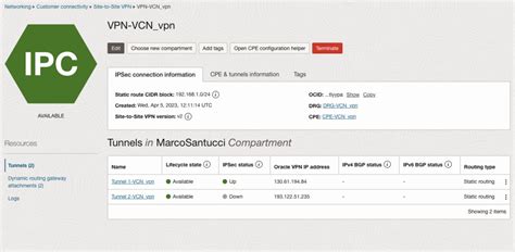 How To Establish An Ipsec Site2site Vpn To Oci Oracle Infrastructure