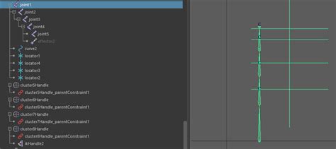 having trouble rotating ik spline with clusters r maya