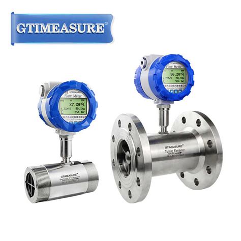 Industrial Turbine Flowmeter DN DN Water Flow Meter Digital Water Flow Sensor Alibaba