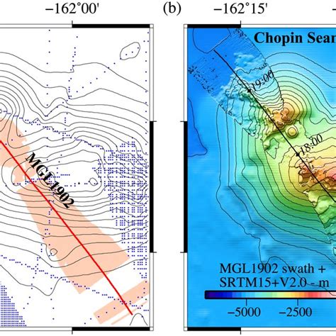 comparison of free‐air gravity anomaly data along repeat lines 1 and 2