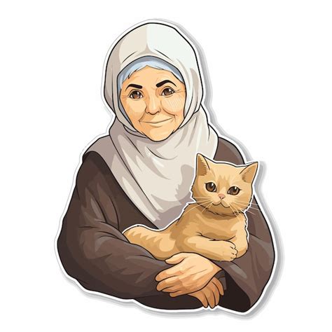 Premium Vector Muslim Girl With Hijab Illustration