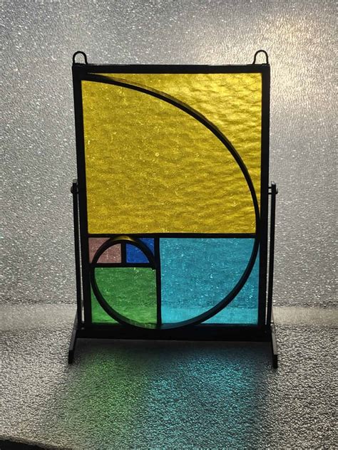 Fibonacci Spiral Glass Class
