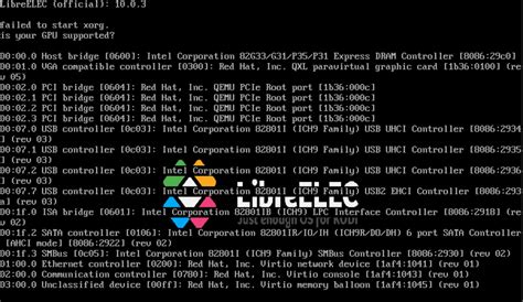unable to run le 10 upwards in unraid vm general support libreelec