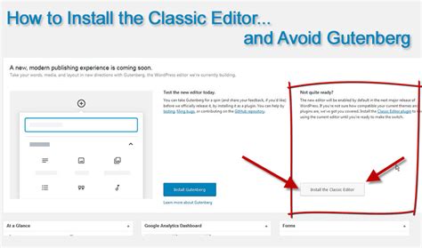 Install The Classic Editor Plugin Before 50 Comes Out Website