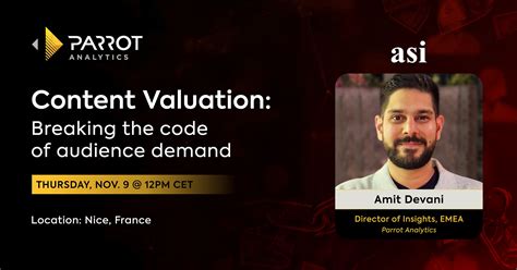Download Parrot Analytics Content Valuation Breaking The Code Of