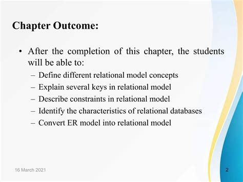 Chapter 5 The Relational Data Model Pptx
