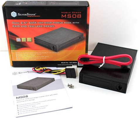 Silverstone Ms08 Mobile Rack 3 5 Inch Raid Enclosure Review Eteknix