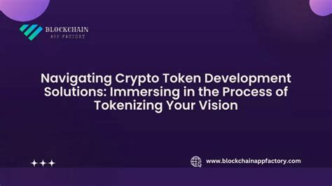 Ppt Navigating Crypto Token Development Solutions Immersing In The
