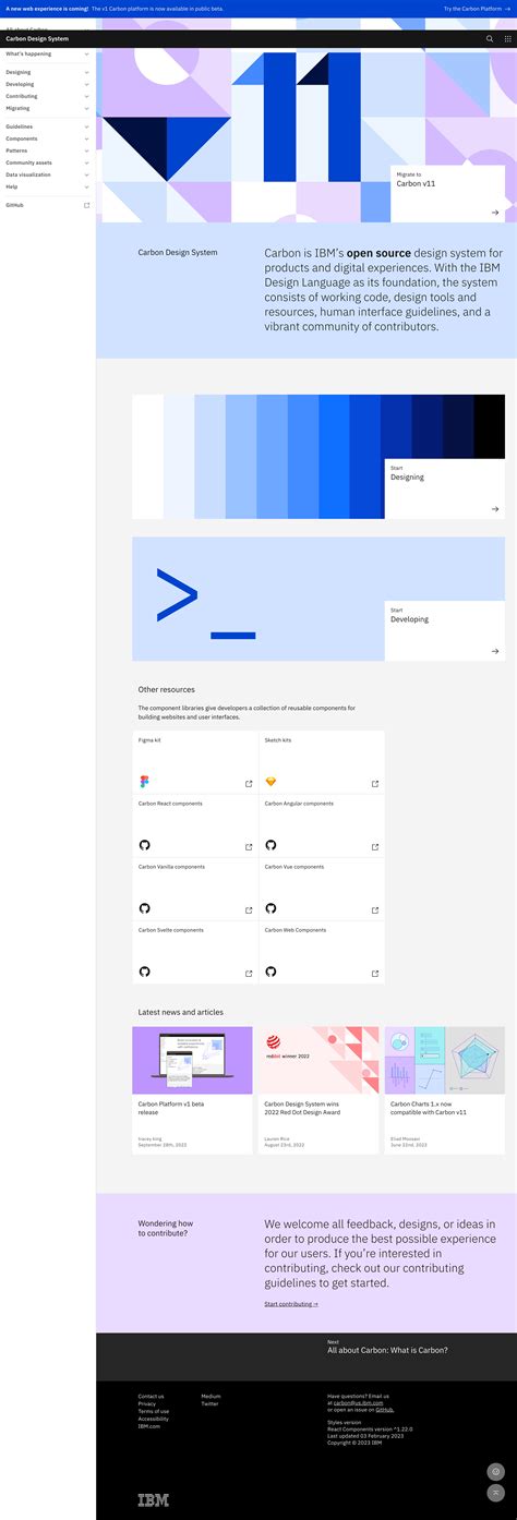 Ibm Design System Carbon Web