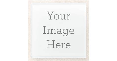 Create Your Own Glass Coaster Zazzle