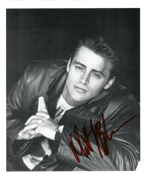 Matt Leblanc Autographed 8x10