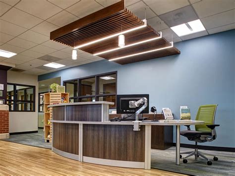 Green Hills Multi Height Circulation Desk Library Furniture International