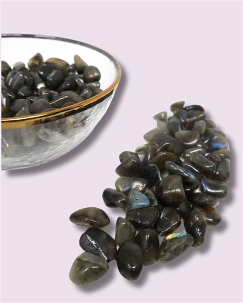 Tumbled Labradorite Crystal Garden