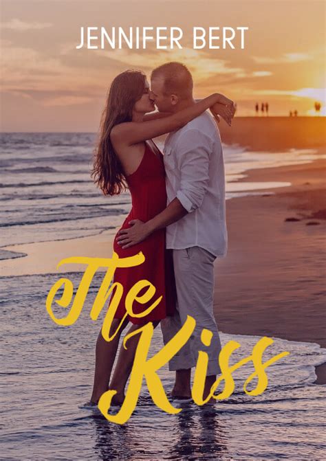Plantilla De The Kiss Romantic Book Cover Postermywall
