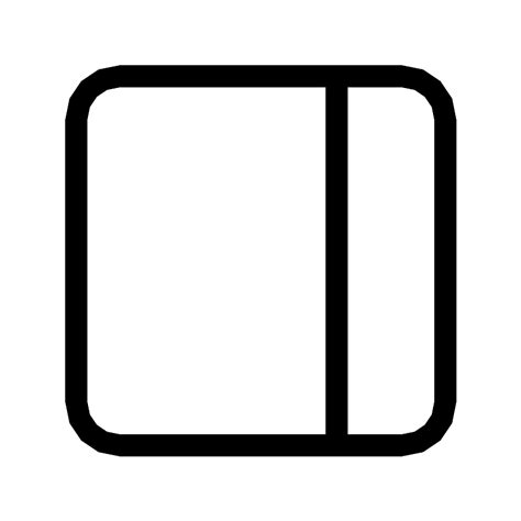 Right Bar Vector SVG Icon SVG Repo