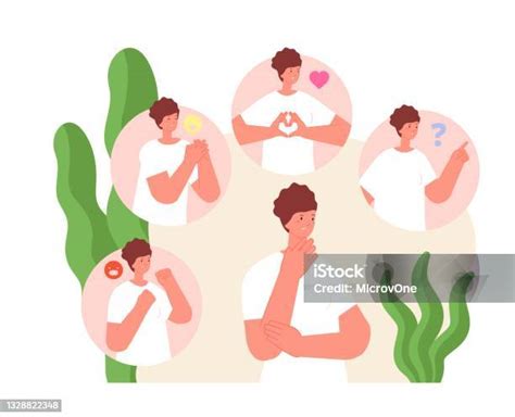 다른 감정 여자 감정 피곤 한 감정 소녀 감정 제어 혼란 감정적으로 여성의 얼굴 변경 동작 완전 벡터 개념 감정에 대한 스톡