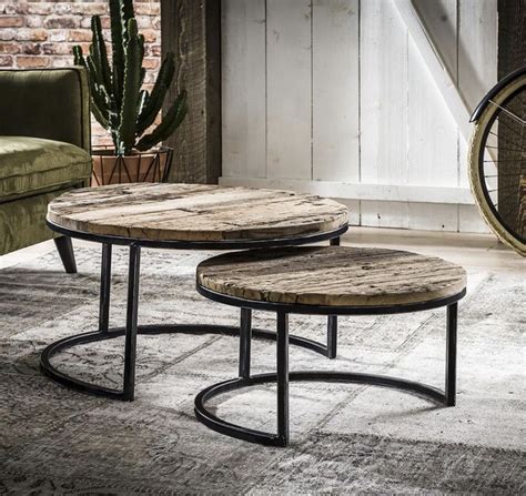 Salontafel Brandy Van Haco Wonen Tavoli In Legno Tavolini Legno