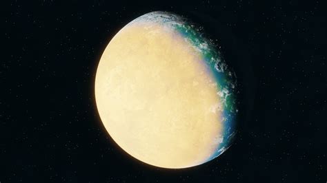 Made A Procedural Tidally Locked Planet Shader Rblender