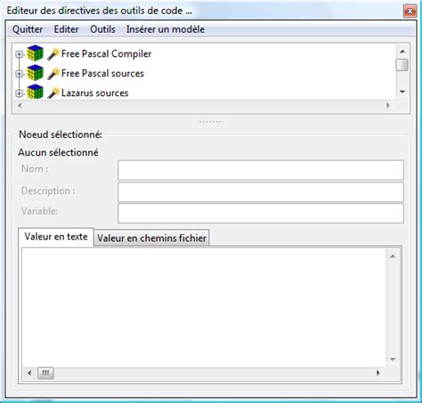 Ide Window Codetools Defines Editor Fr Free Pascal Wiki