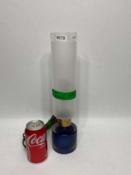 Venini Italian Art Glass Lamp Flea Bite To Edge Of Base Dixons Auction At Crumpton