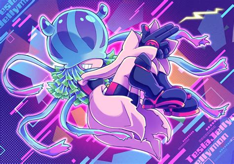 Teslajellymon Digimon Drawn By Lawuchi Danbooru