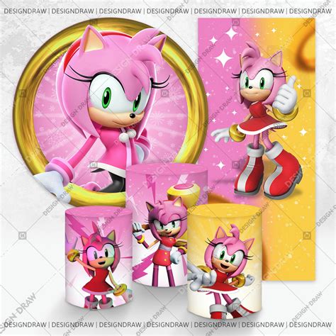 Arte Sonic 16 Loja Design Draw Kits Elo7 Produtos Especiais