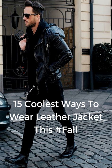 15 Coolest Ways To Wear Leather Jacket This Winter Lifestyle By Ps