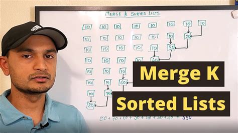 Merge K Sorted Lists Leetcode 23 Hard Youtube