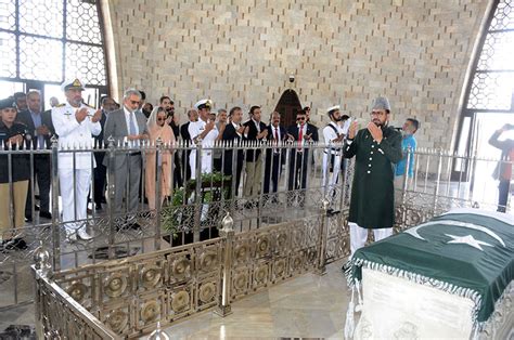Chief Justice Of Pakistan Justice Qazi Faez Isa Heading To Lay Wreath