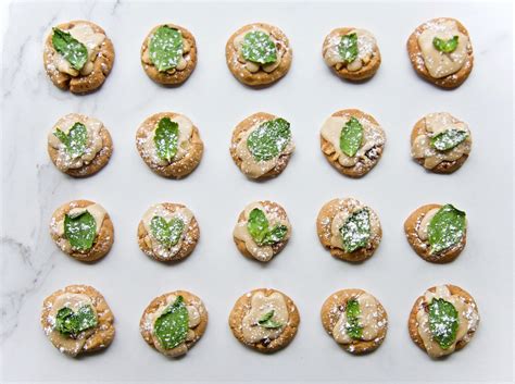 Juniper Berry Glazed Walnut Shortbread Cookies Grace And Lightness Magazine