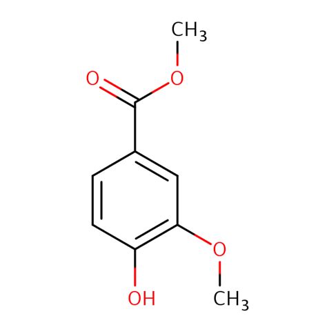 Benzoic Acid 4 Hydroxy 3 Methoxy Methyl Ester Sielc