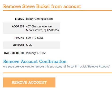 Delete Sub Accounts In Profile Runsignup Blog