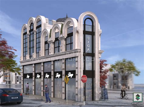 طراحی مجتمع تجاری رشت میرابوالقاسمی ایستافرم طراحی دکوراسیون داخلی