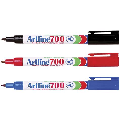 Perm Marker Artl 700 F Point Red Plastilon Packaging
