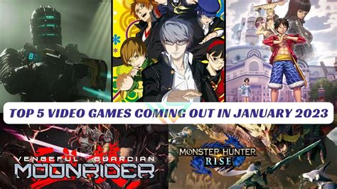 Top 5 Video Games Releases In January 2023 Lawod