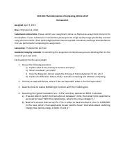 ECSE310 HW5 Pdf ECSE 310 Thermodynamics Of Computing Winter 2019 Homework 5 Assigned April 5