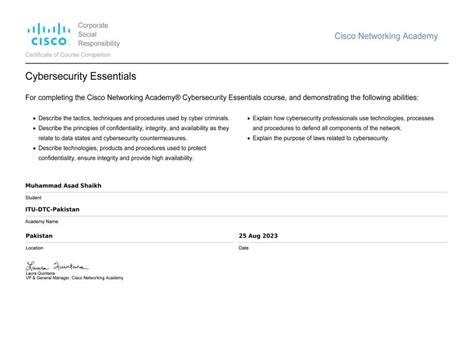 Muhammad Asad Shaikh On Linkedin Cybersecurity Cisco Networking