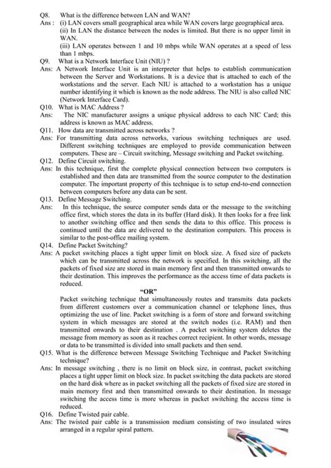 Computer Network Abbreviations In Class Xiipdf Internet Computing